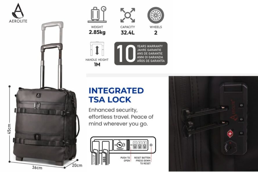 Under-Seat Luggage Explained: Size Rules & TSA Locks | Travel Sentry